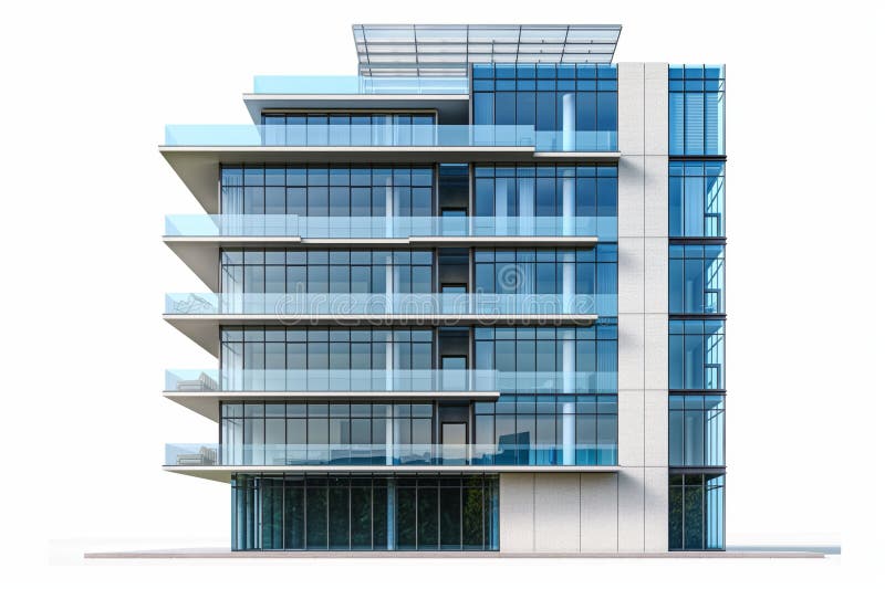 Modern Architectural Building Design Stock Image - Image of structure ...