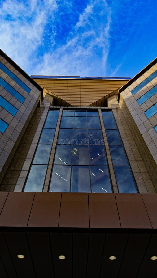 Modern Architectural Building Design Perfection Stock Image - Image of ...