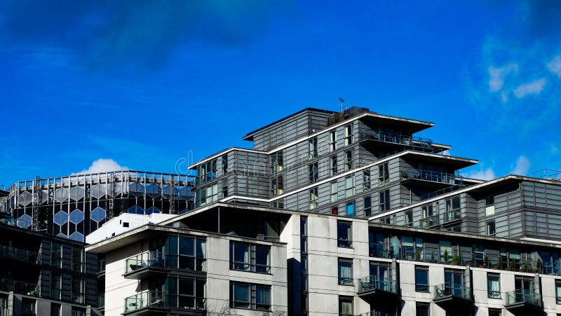 Modern Architectural Building Design Perfection Stock Image - Image of ...