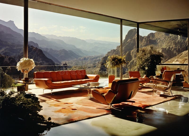 Modern Architectural Building with Large Glass Windows Stock ...