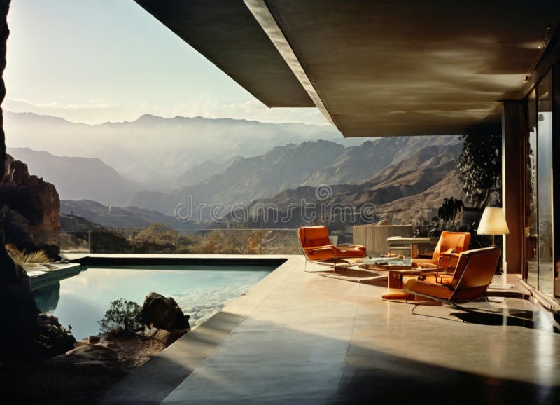 Modern Architectural Building with Large Glass Windows Stock ...