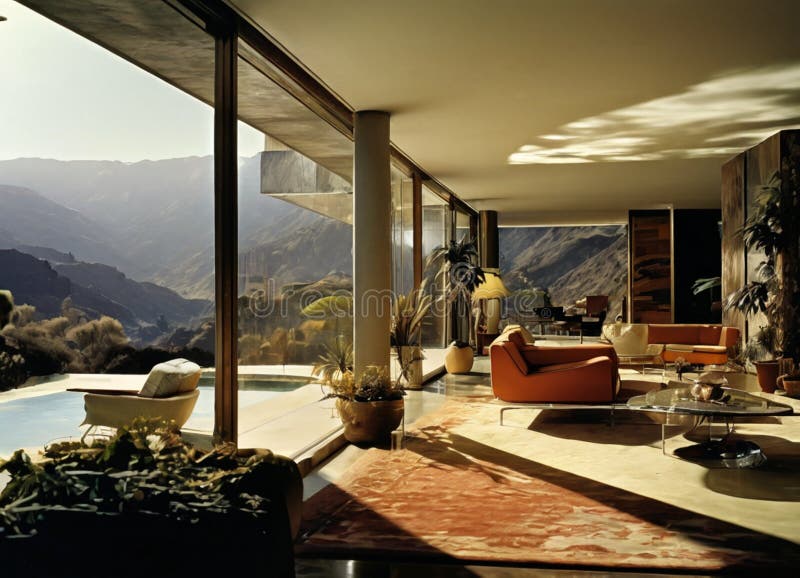 Modern Architectural Building with Large Glass Windows Stock ...