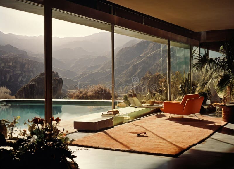 Modern Architectural Building with Large Glass Windows Stock ...