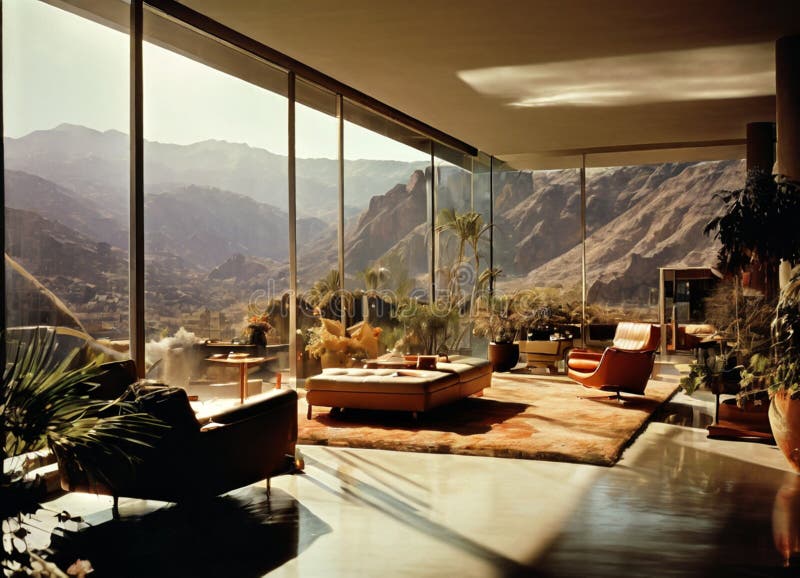 Modern Architectural Building with Large Glass Windows Stock ...