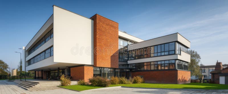 The Modern Architectural Building Showcasing Contemporary Design and ...