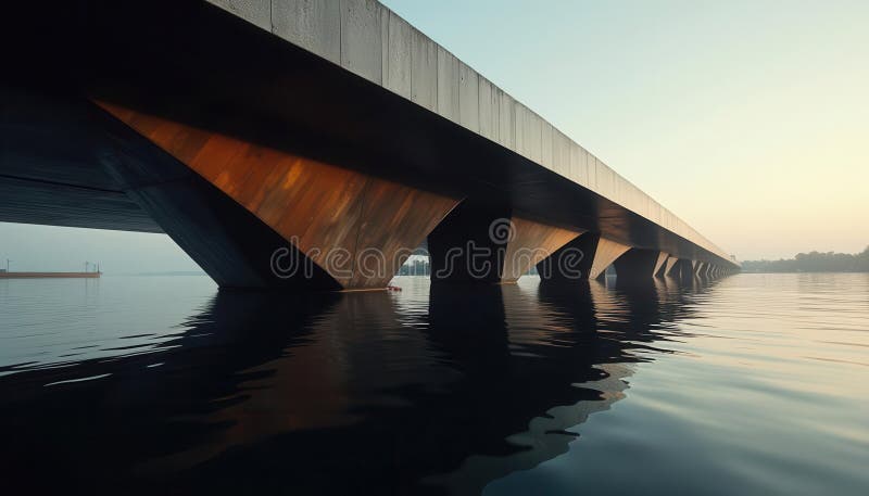 Modern Architectural Design with Cantilevered Concrete and Metal ...