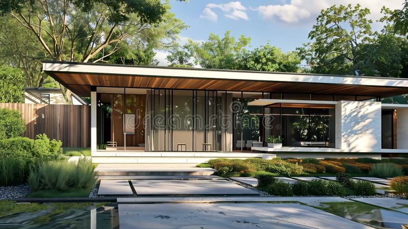 The Modern Architectural Design Concept Truly Emphasizes Creating a ...