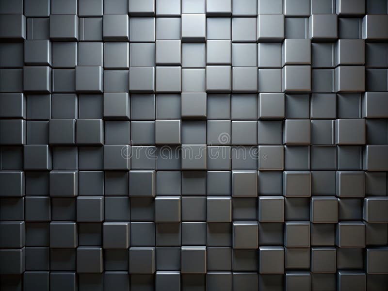 Modern Architectural Design a Deep Gray Textured Block Wall Background ...