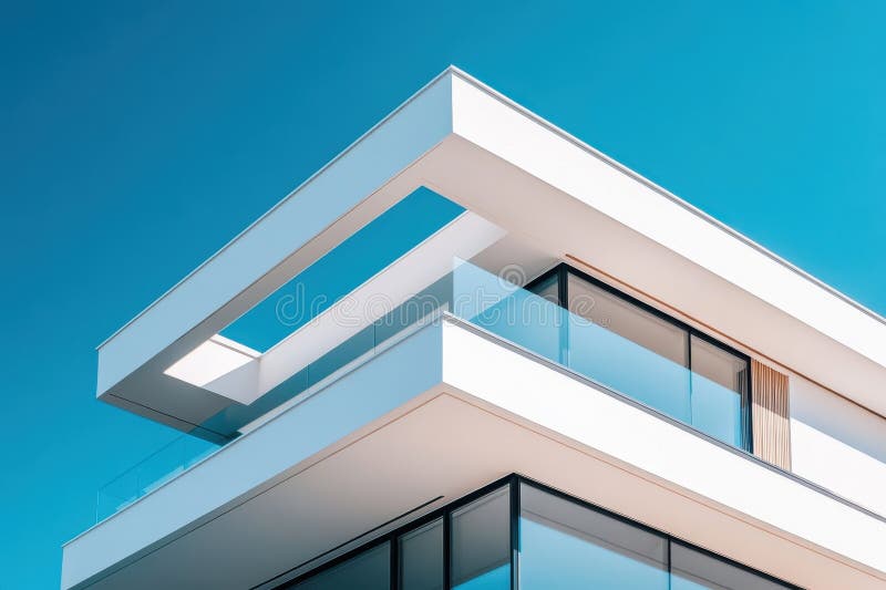 Modern Architectural Design Featuring Clean Lines and Large Glass ...