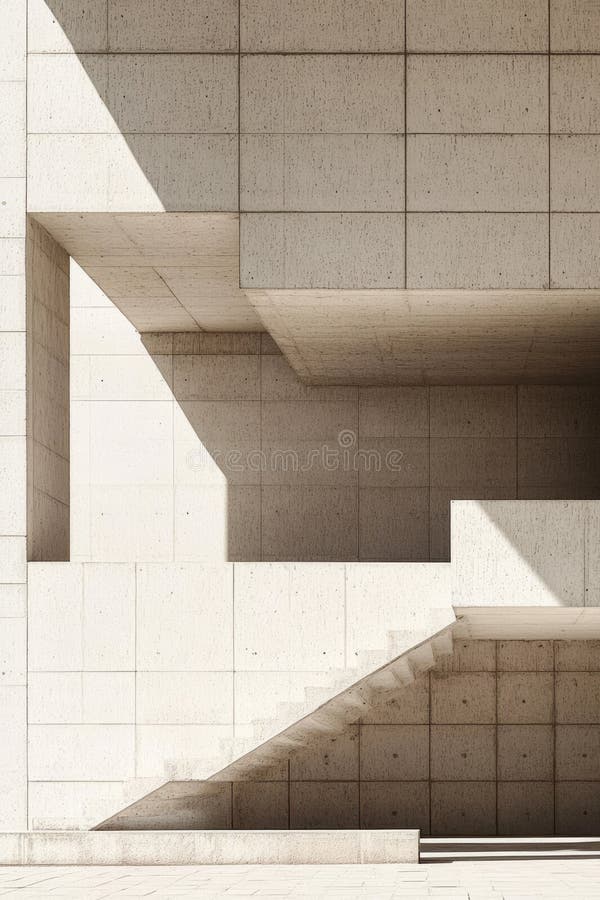 Modern Architectural Design Featuring Minimalist Concrete Structure ...