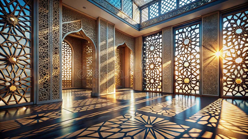 Modern Architectural Design Inspired by Intricate Arabic Geometric ...
