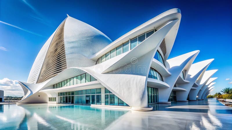 Modern Architectural Design Inspired by Seashells Exploring Organic ...