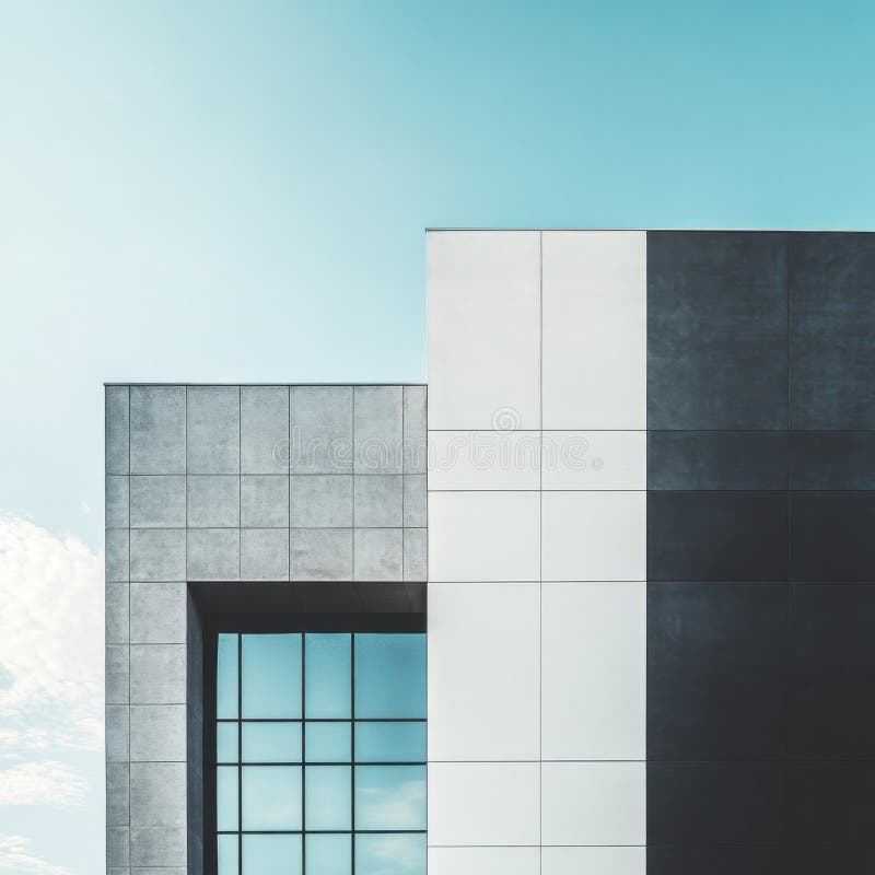 Modern Architectural Design with Minimalist Aesthetic Stock ...