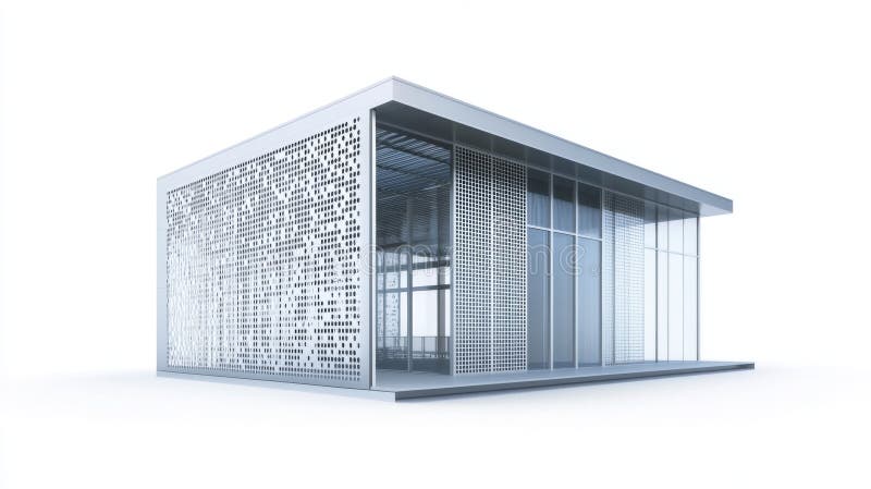 Modern Architectural Design Showcasing a Sleek Glass Building. this ...