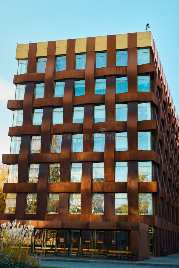 Modern Architectural Design Showcasing a Unique and Striking Facade ...