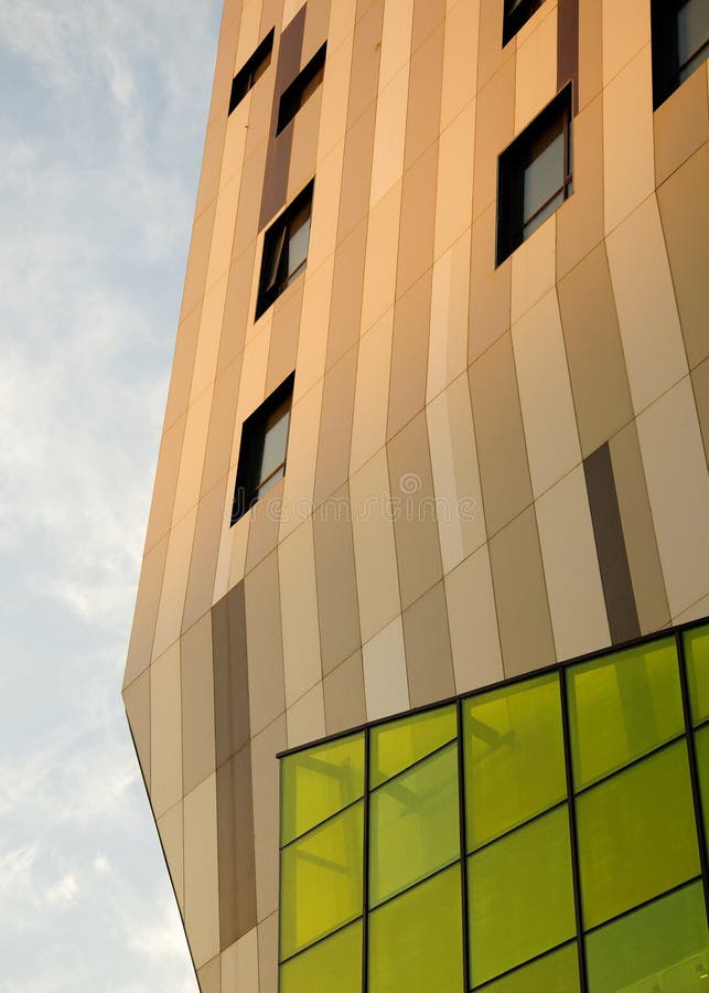 Modern Architectural Designed Building Stock Photo - Image of windows ...