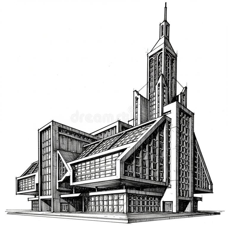 Angular Architectural Forms Stock Illustrations – 1,466 Angular ...