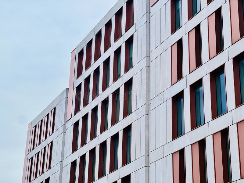 Modern Architectural Structure Clean Lines Sharp Angles Featuring ...