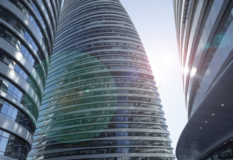 A Modern Architectural Feature Editorial Photography - Image of china ...