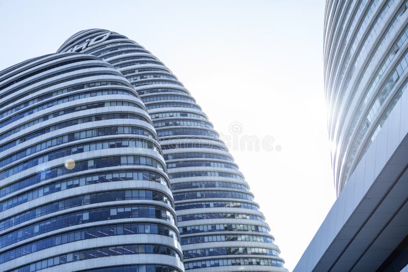 A Modern Architectural Feature Editorial Photo - Image of advertising ...