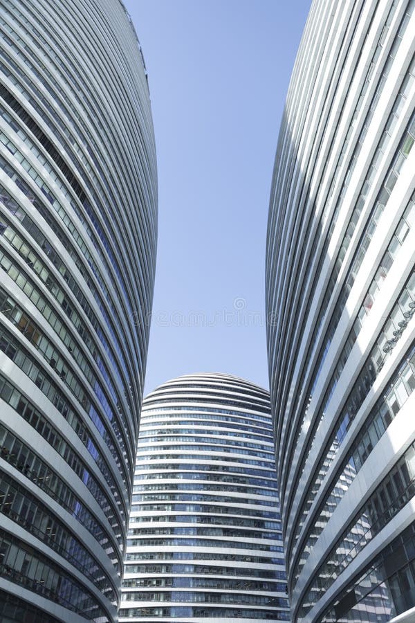 A Modern Architectural Feature Editorial Stock Photo - Image of ...