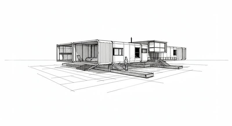 Composed Architectural Plan Stock Illustrations – 179 Composed ...