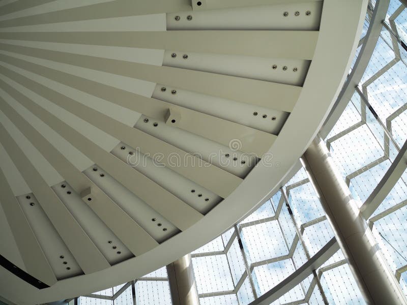 Modern Architectural Skylight Structure Stock Photo - Image of pattern ...