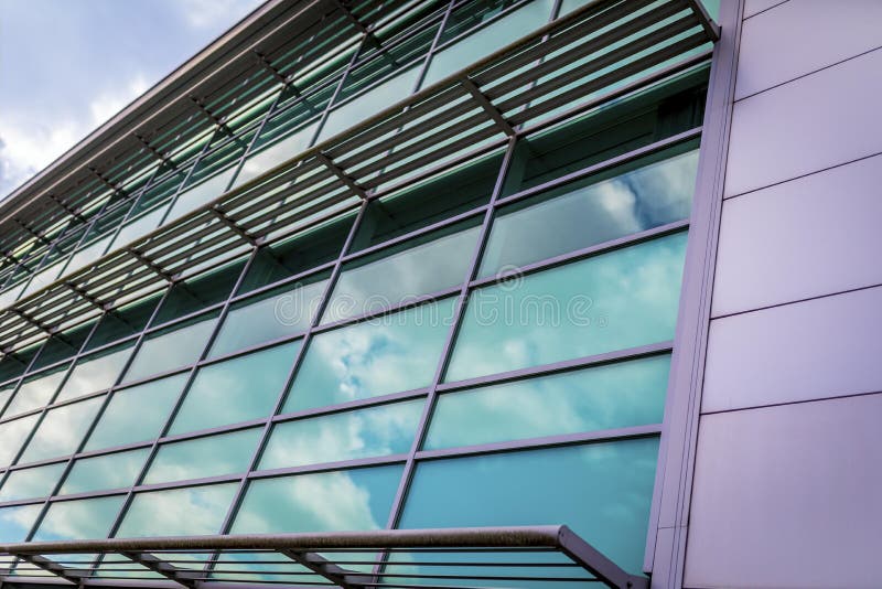 Modern Architectural Structure Educational Accomodation Building with ...