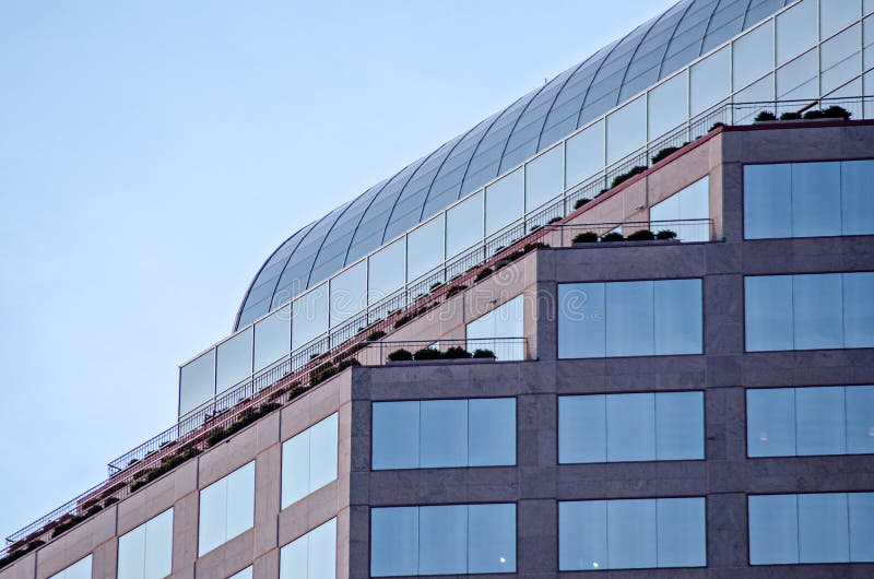 Modern Architectural Structure in a Major City Stock Photo - Image of ...