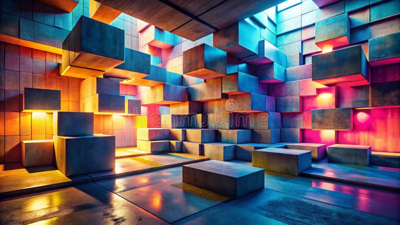 Modern Architectural Visualization Exploring Light and Shadow in a ...