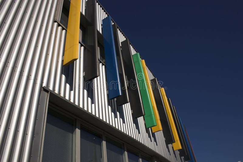 Modern architecture stock photo. Image of supports, office - 1236888