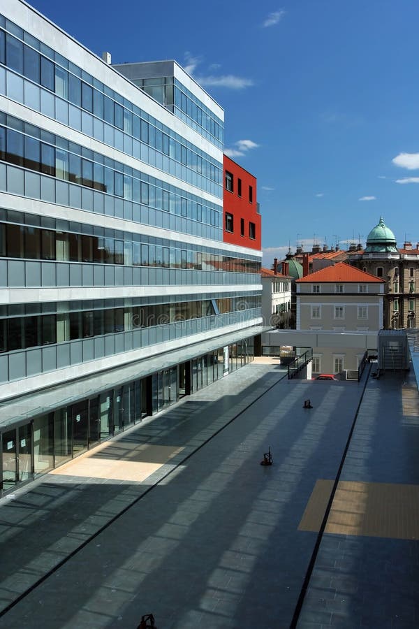 Modern architecture stock image. Image of croatia, center - 2588759