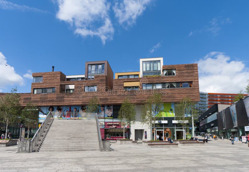 Modern Architecture in Groningen, Netherlands Editorial Photo - Image ...