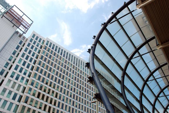 Modern Architecture stock image. Image of detail, blue - 2770155