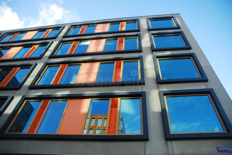 Modern Architecture, Amsterdam Stock Image - Image of architecture ...