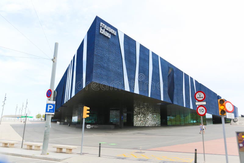 Modern Architecture of Barcelona Editorial Stock Photo - Image of ...