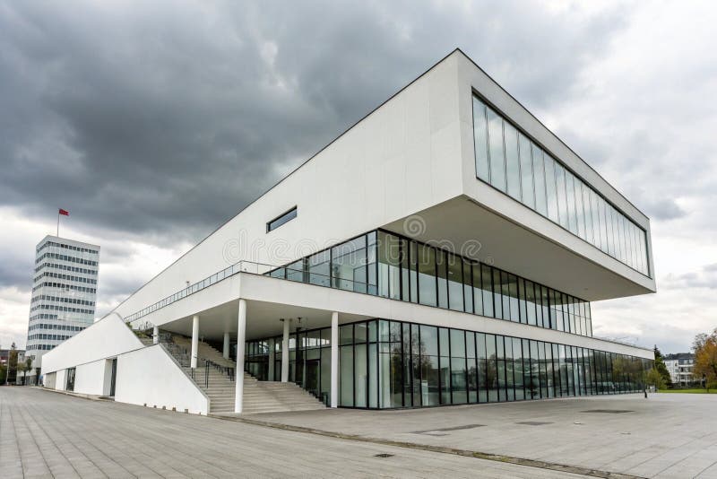 Modern Architecture. Basel Architecture. Building. Minimal Stock ...