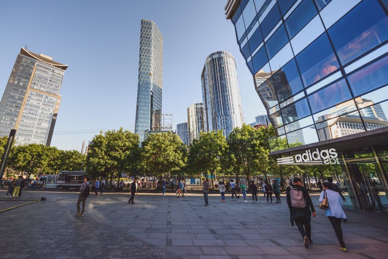 Modern Architecture in Beijing, China Editorial Stock Image - Image of ...