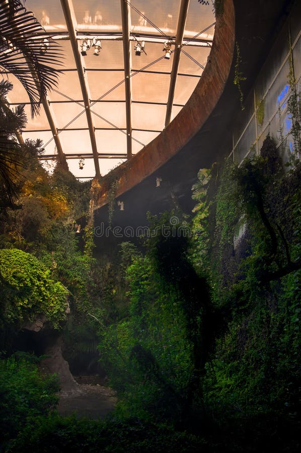 Modern Architecture at Biosphere Stock Image - Image of biosphere ...