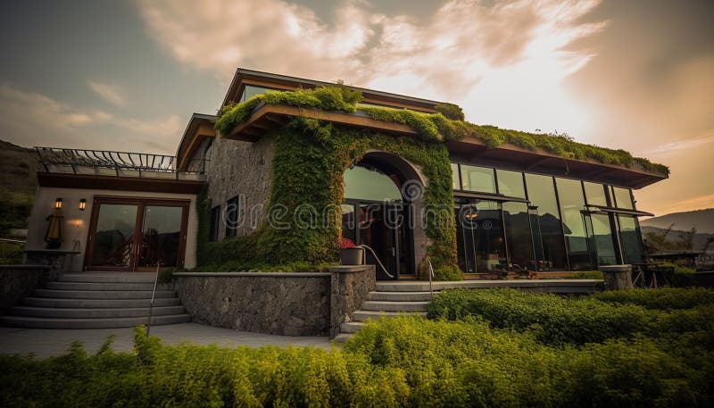 Modern Architecture Blends with Nature in Luxurious Outdoor Building ...