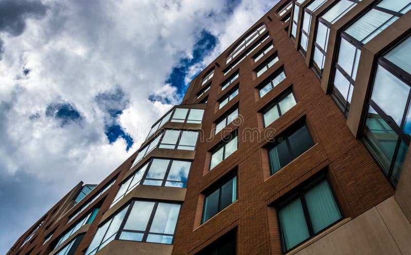 Modern Architecture in Boston, Massachusetts. Stock Image - Image of ...