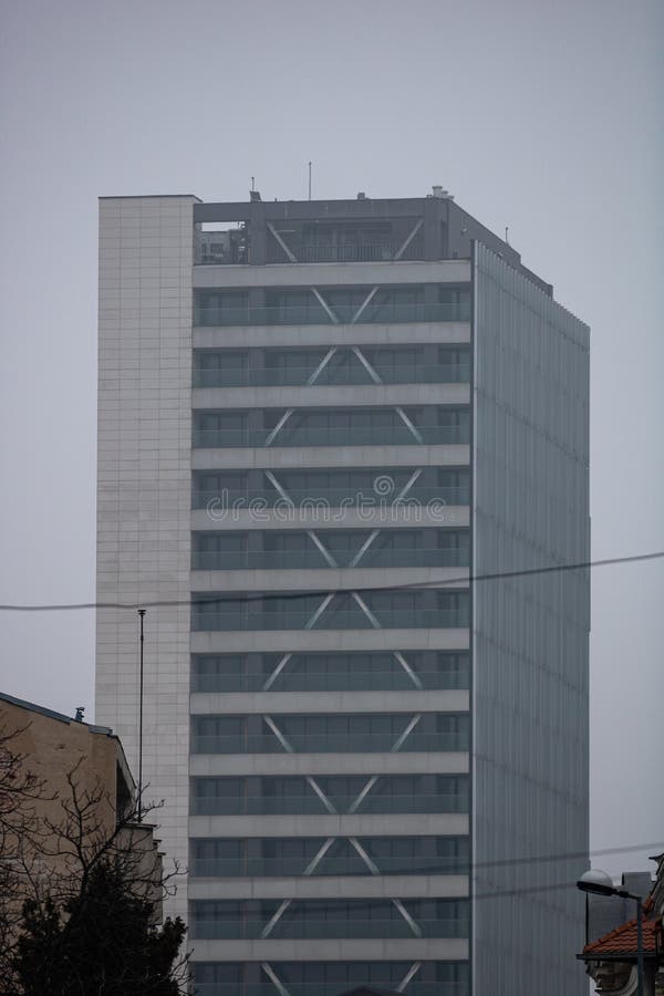 Modern Architecture in Bucharest City, Romania, 2022 Stock Photo ...