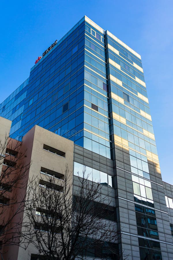 Modern Architecture in Bucharest City, Romania, 2022 Stock Image ...