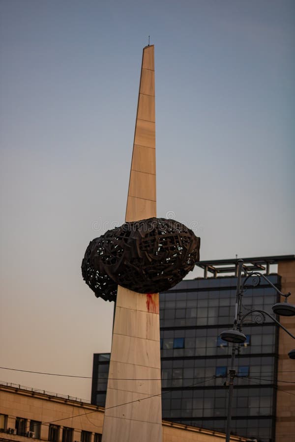 Modern Architecture in Bucharest City, Romania, 2022 Stock Image ...