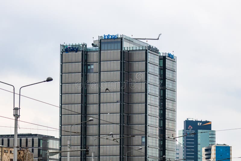 Modern Architecture in Bucharest City, Romania, 2022 Editorial Stock ...