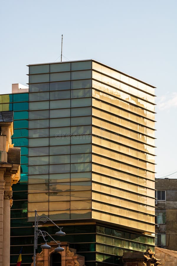 Modern Architecture in Bucharest City, Romania, 2022 Editorial ...