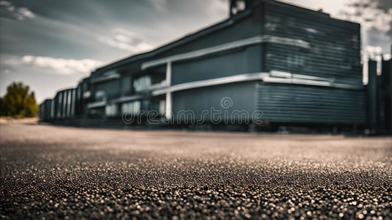 Modern Architecture Building with a Delicate Depth of Field Stock Video ...