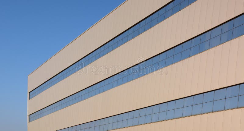 Modern Architecture. Building in High-tech Style Stock Image - Image of ...