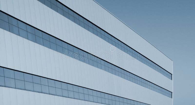 Modern Architecture. Building in High-tech Style Stock Photo - Image of ...