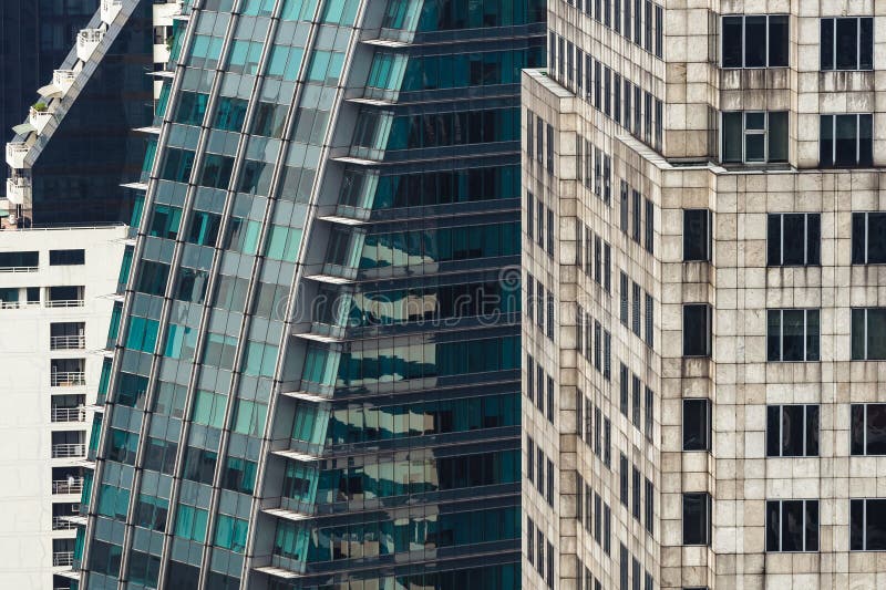 Modern Architecture Buildings Facade Exterior Details Design Stock ...